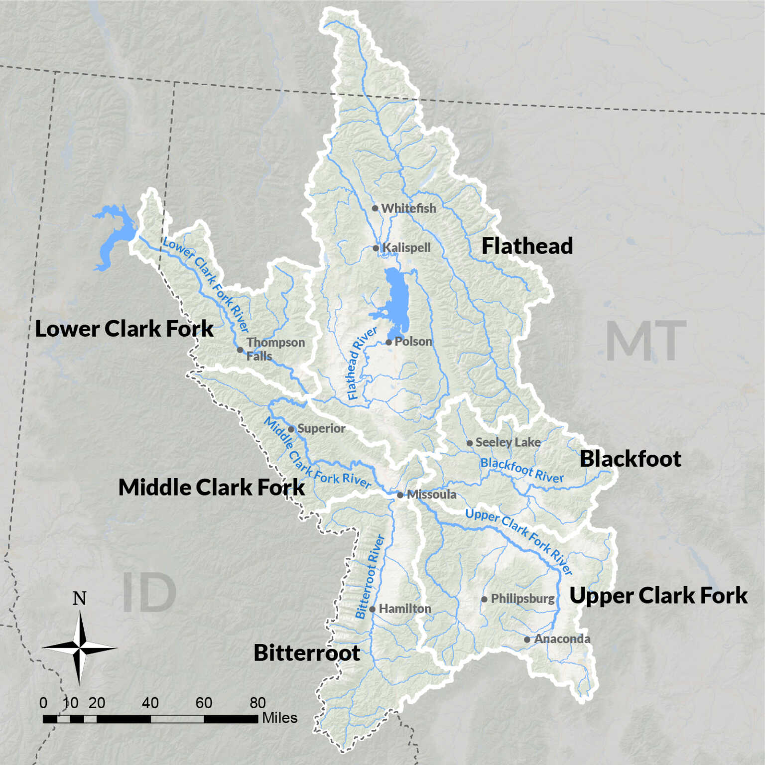 Where We Work - Clark Fork Coalition